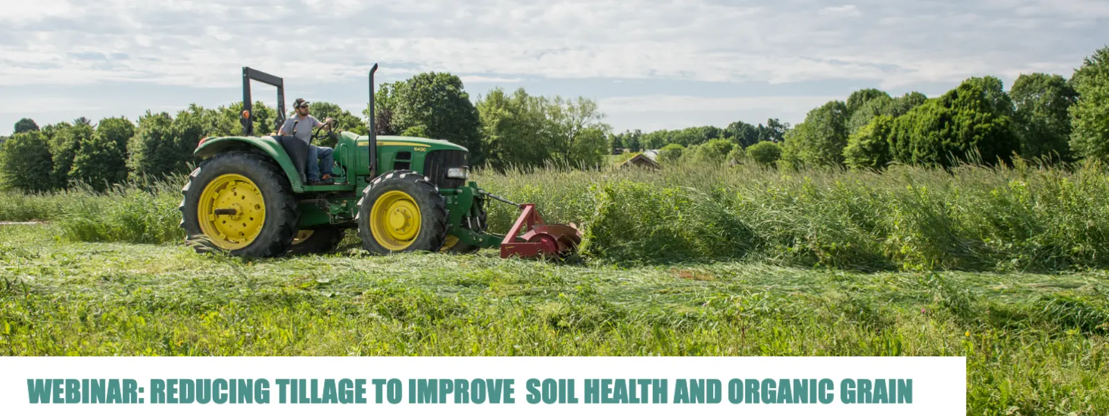 Webinar: Reducing Tillage to Improve Soil Health and Organic Grain ...